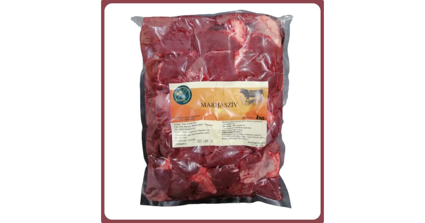 Marhaszív 1kg - SDF