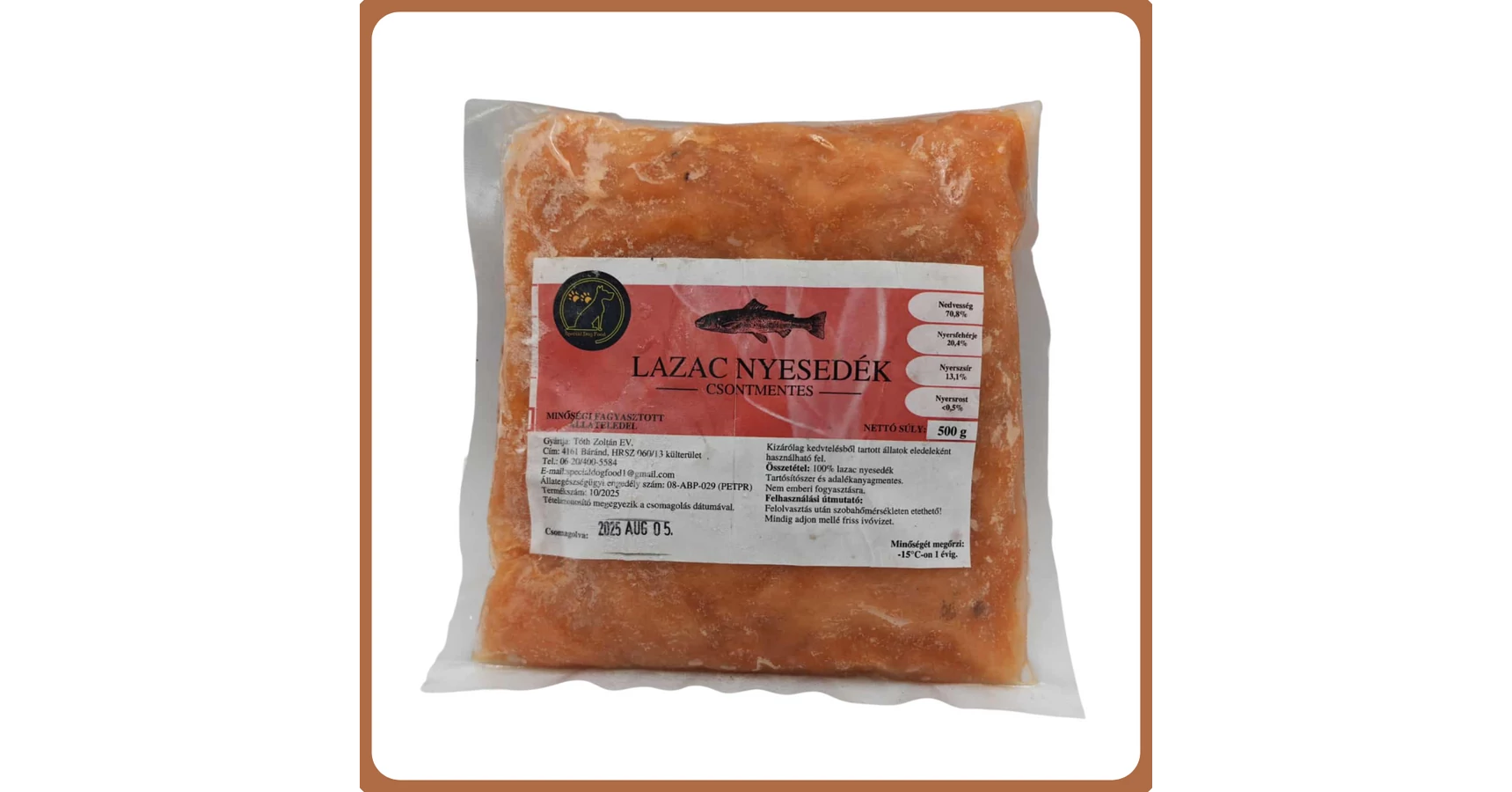Lazac nyesedék (csontmentes) 500g - SDF
